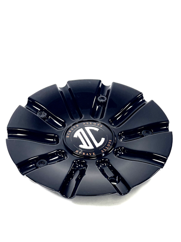 2 Crave Wheels Gloss Black Wheel Rim Center Cap # 22-10205-3-cap (1 CAP ...