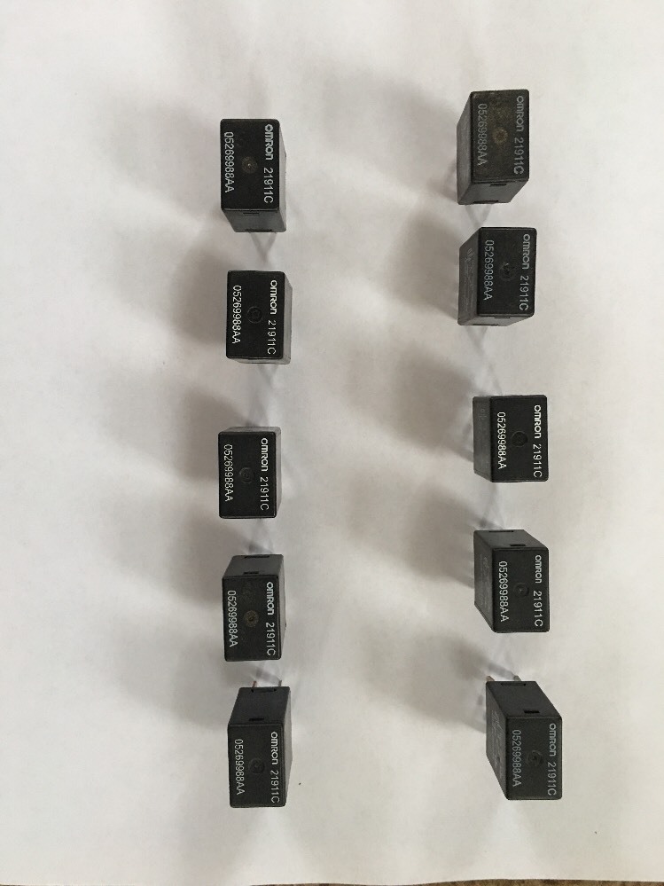LOT OF 10 Omron relay 21911C Chrysler Dodge Plymouth 05269988AA USED ...