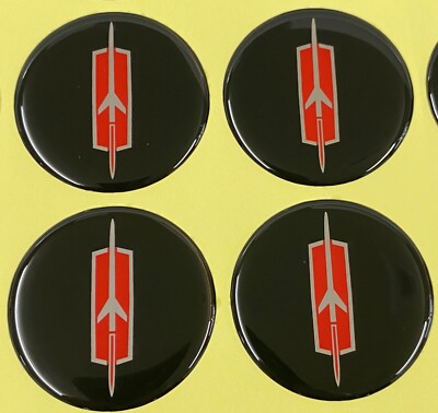 OLDSMOBILE Rocket 88 Cutlass Supreme delta Wheels Center Cap decals ...