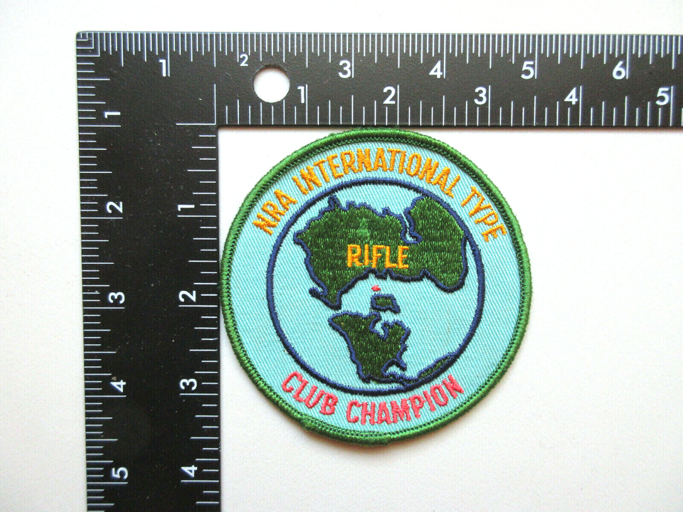 ⭐NRA INTERNATIONAL TYPE CLUB CHAMPION RIFLE JACKET VEST COLLECTIBLE ...