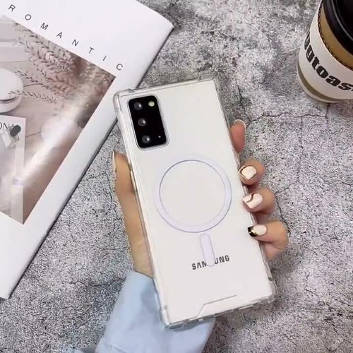 Magsafe Magnetic Clear Case For Samsung Galaxy Note 20 S20 S21 S22 S23 ...