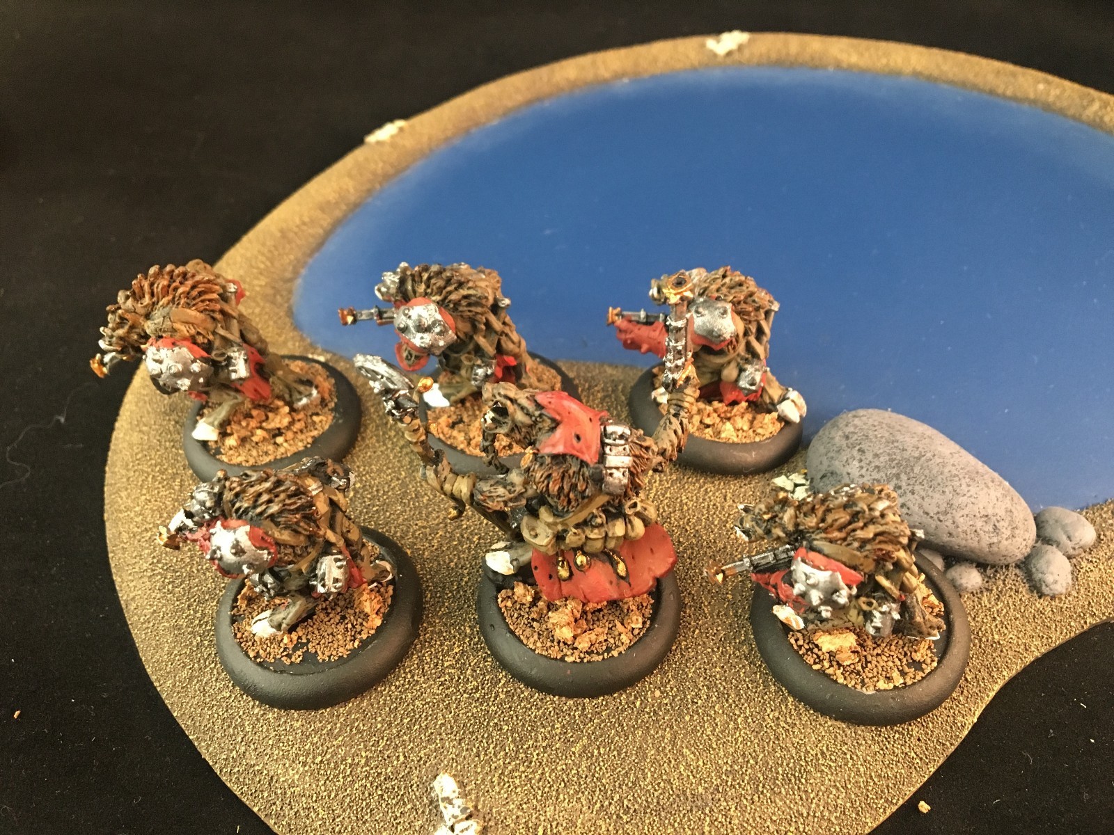 Warmachine Hordes - Minions Unit - Farrow Brigands (6 pc) - Painted ...