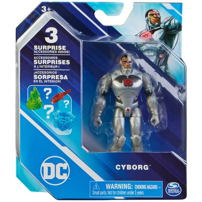 DC Comics Cyborg Action Figure Toy With 3 Surprise Accessories | eBay
