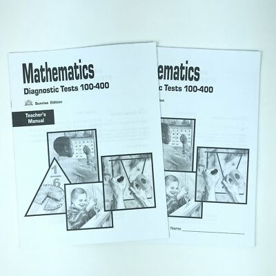 Christian Light Education Mathematics Diagnostic Tests 100-400 and ...