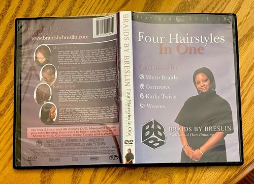 Braids By Breslin DVD Four Hairstyles In One Platinum Edition | eBay