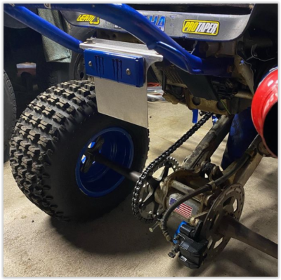 YAMAHA BANSHEE TAIL LIGHT COVER STYLE ORV BRACKET | eBay