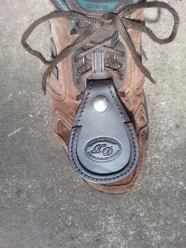 Clay Target Leather toe - shoe protector - Sporting Clays shotgun ...