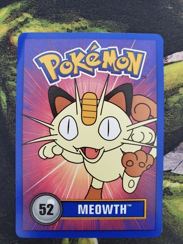 Meowth 52 1998 Official Nintendo Pokemon Promo Card - SEE PICTURES | eBay
