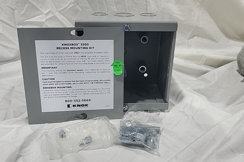 Knox 664-SC1 Pull Box 3200 Series Knox-Box Recessed Mounting Kit | eBay