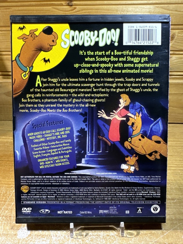Scooby-Doo Meets the Boo Brothers (DVD, 1987) 14764215228 | eBay