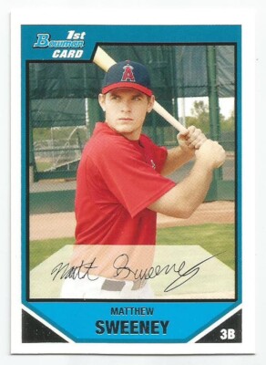 MATTHEW SWEENEY 2007 BOWMAN PROSPECTS CARD NM-MT+ CONDITION | eBay