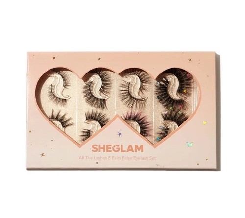 Sheglam Fake Eyelashes ALL THE LASHES False Strip Lash 8 Pairs Party ...