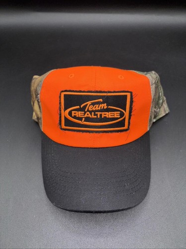 NOS TEAM REALTREE PATCH Logo Baseball Cap HUNTING CAMO CAMOUFLAGE | eBay