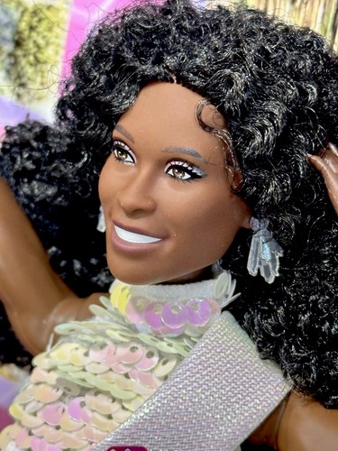 disco Queen President Celebrity Barbie Movie Doll Mattel JBJ55 New In ...