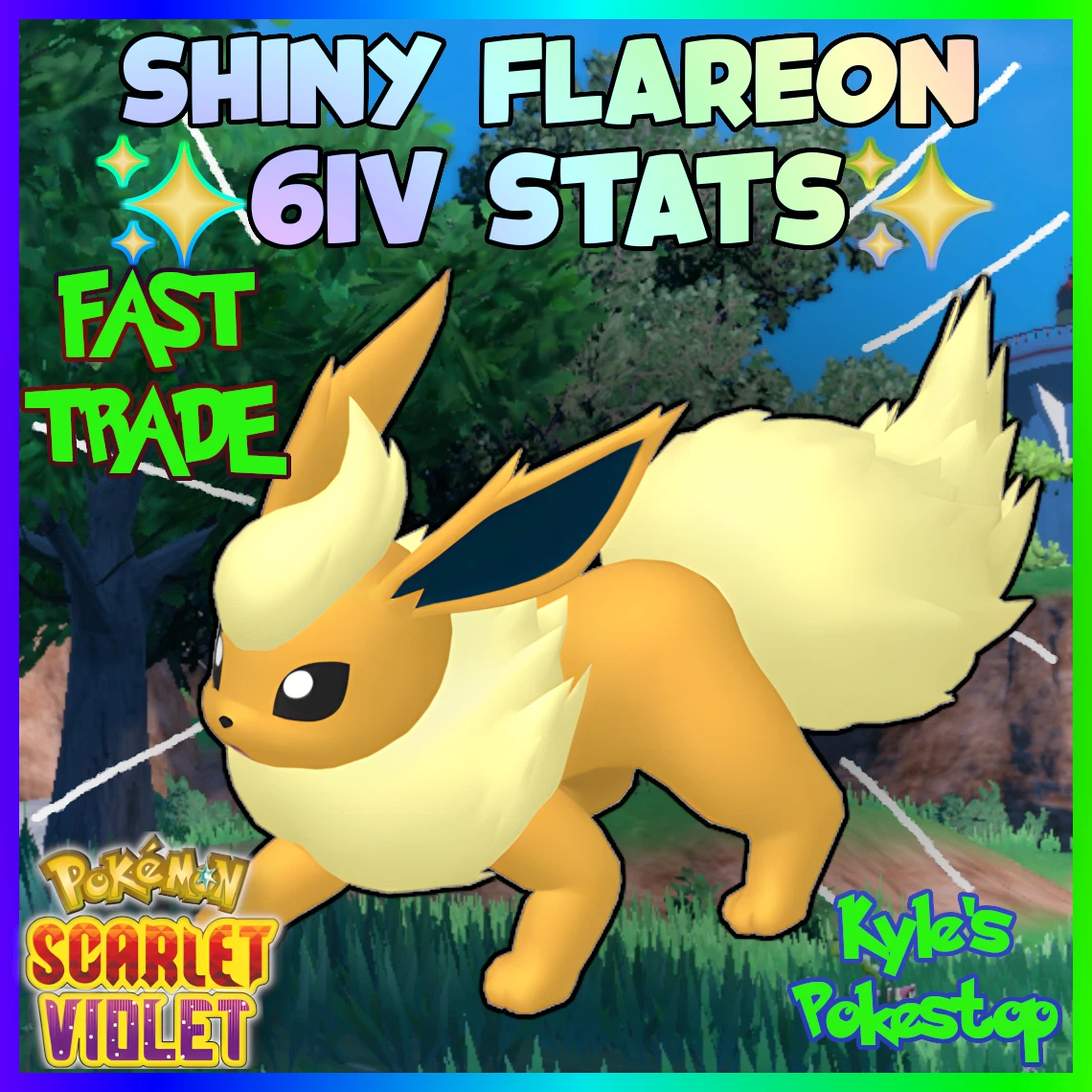 Shiny Flareon Pixelmon