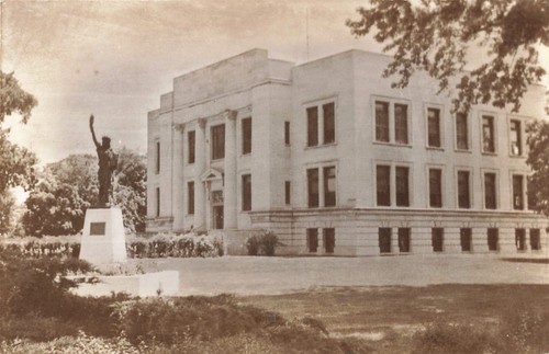Vintage RPPC Postcard Henry County Courthouse Mt Pleasant Iowa real ...