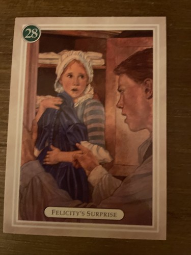 American Girl Doll Felicity Felicity's Surprise Trading Card 28 | eBay