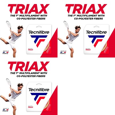 Tecnifibre Triax tennis string (sets/reel) | eBay
