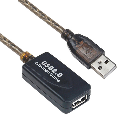 20m Long Reaching USB Active Repeater Extension Cable USB2.0 Booster ...