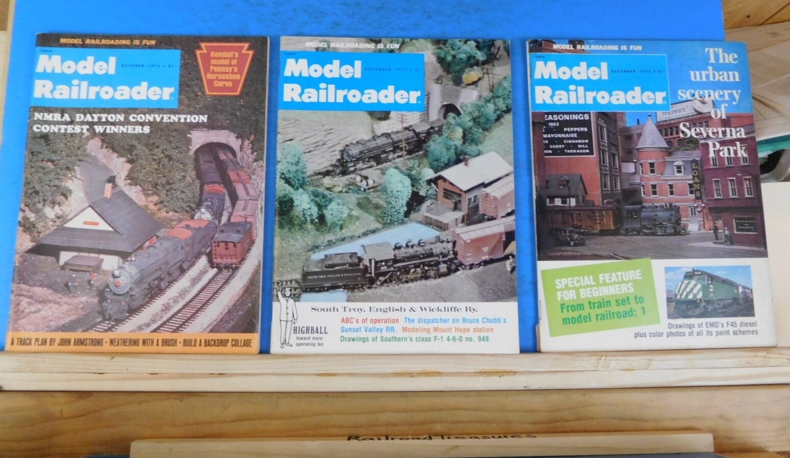 Model Railroader Magazine Complete Year 1975 12 issues | eBay