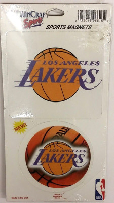 NBA Los Angeles Lakers 2 Piece Magnet Set, NEW | eBay