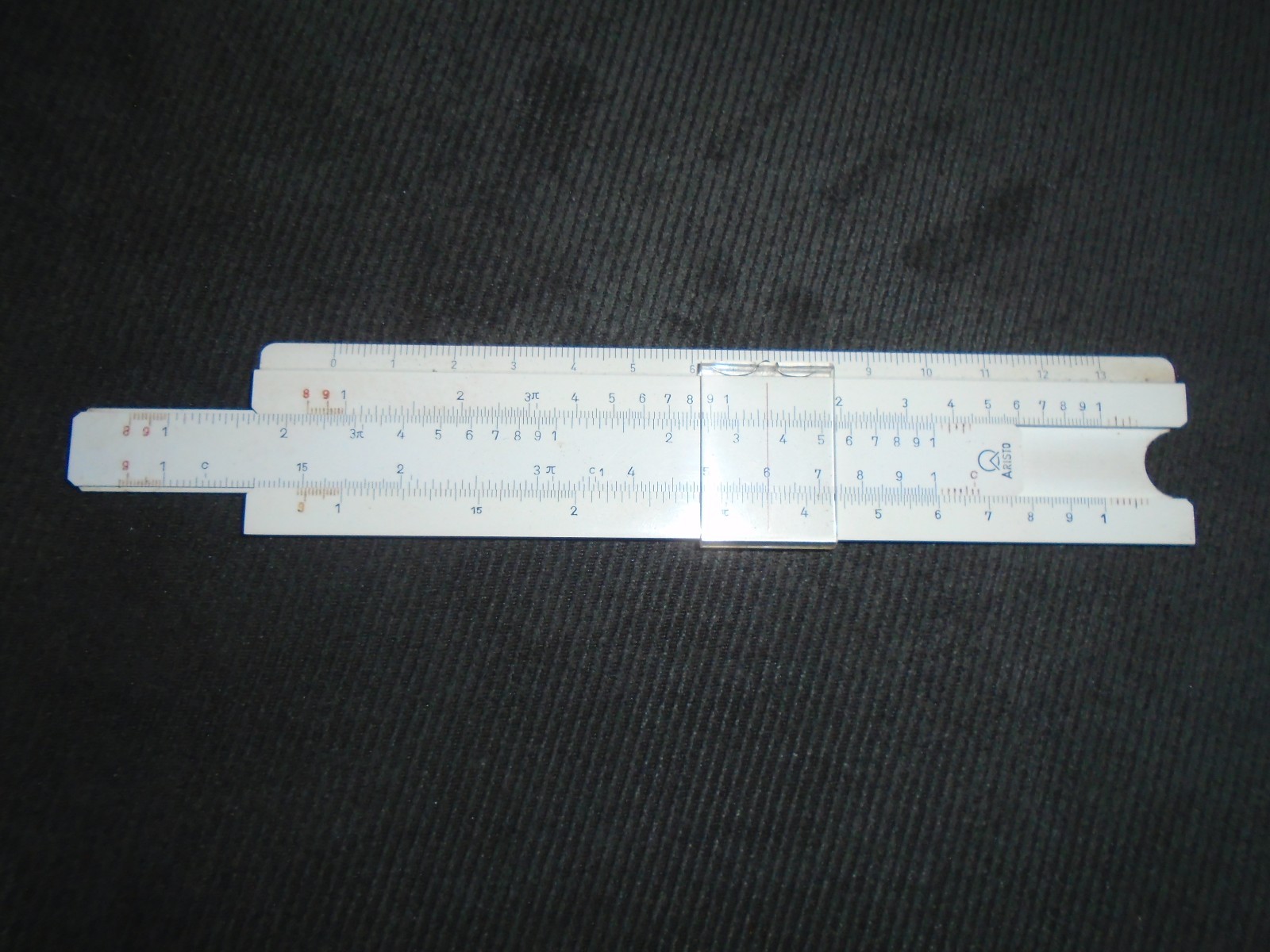 VINTAGE OLD ARISTO SLIDE RULER WITH CASE (K-21) | eBay