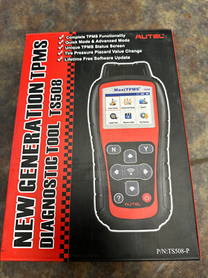 Autel New Generation TPMS Diagnostic & Service Tool TS508 with OBDII ...