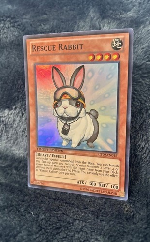 Yu-Gi-Oh! TCG Rescue Rabbit CT09-EN015 Limited Edition Super Rare #73 ...