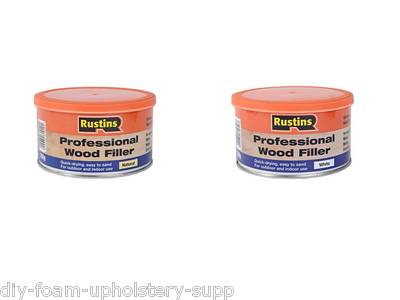 PROFESSIONAL WOOD FILLER 2 part filler exterior or interior use WHITE ...