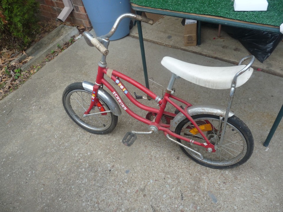 Vintage Schwinn Stingray PIXIE 16” Bicycle Parts - Rear Wheel | eBay