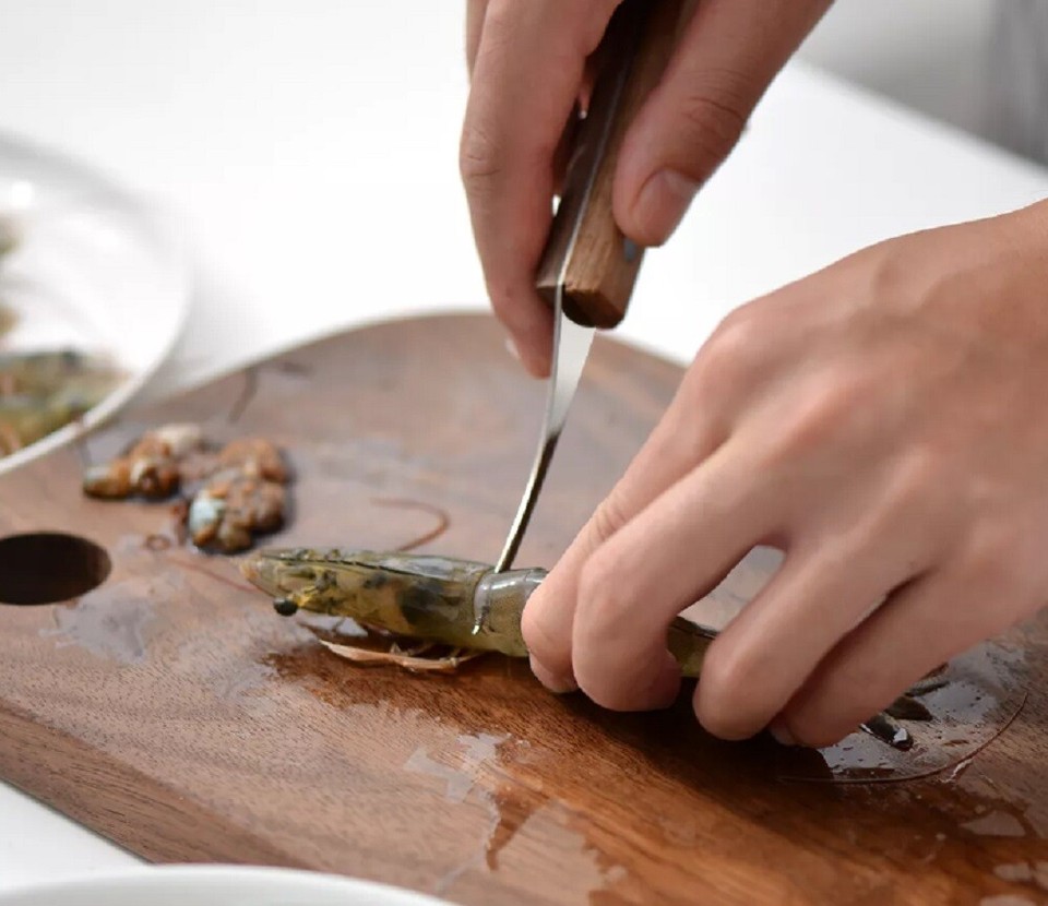 2-Pack Stainless Steel Shrimp Peeler & Deveiner Set – Quick Shrimp ...