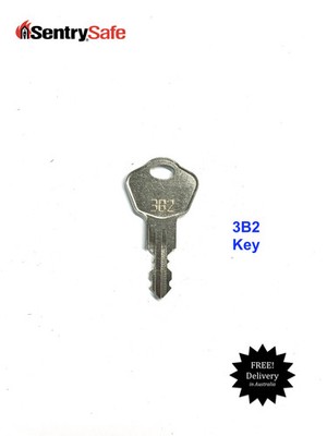 SENTRY 1100 & 1170 Chest & Fire Safe Key Number-3B2 Key | eBay Australia