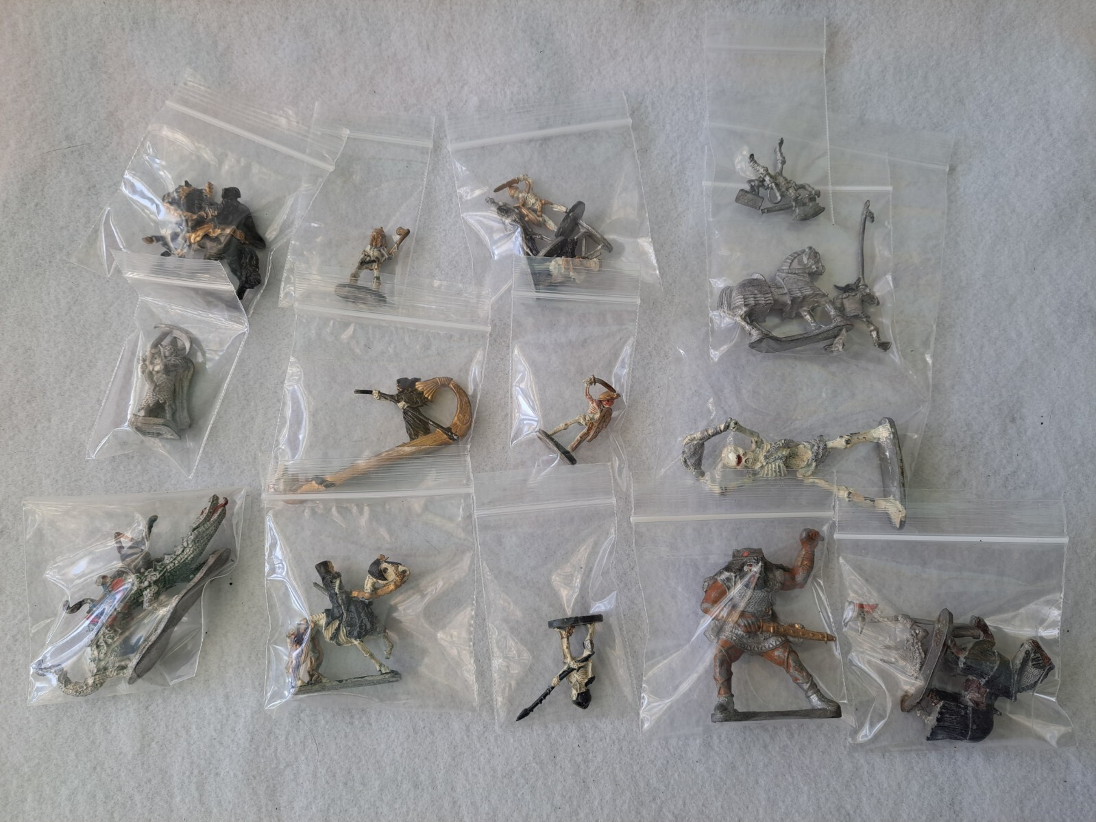 Vintage 80s Dungeons & Dragons Grenadier Custom Miniatures Lot of 22 ...