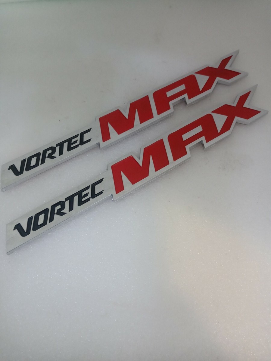 Logotipo De Vortec Max For VORTEC MAX Hood Sticker Decals Emblem 2Pc
