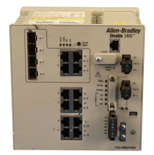 Allen-Bradley Stratix 5400 Industrial Ethernet Managed Switch for sale ...