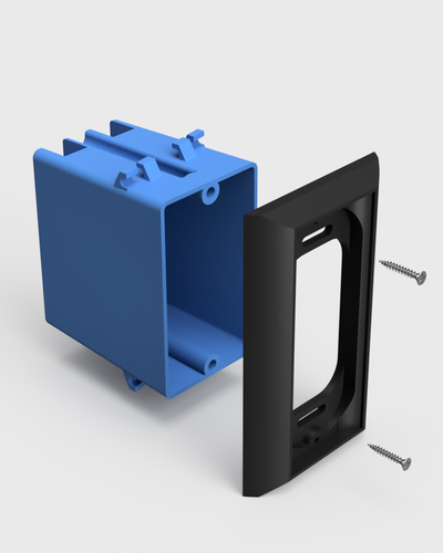 Ring PRO 2 Video Doorbell 0.5" Wall Plate Spacer. Mounting Bracket | eBay