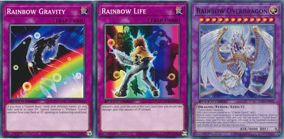 Rainbow Gravity + Rainbow Life + Rainbow OverDragon SGX1 Mint 1st ...