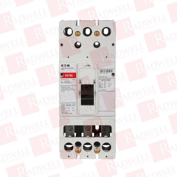 Cutler Hammer JDC 100k 175 Amp 3 Pole 480 Volt Circuit Breaker JDC3250F ...