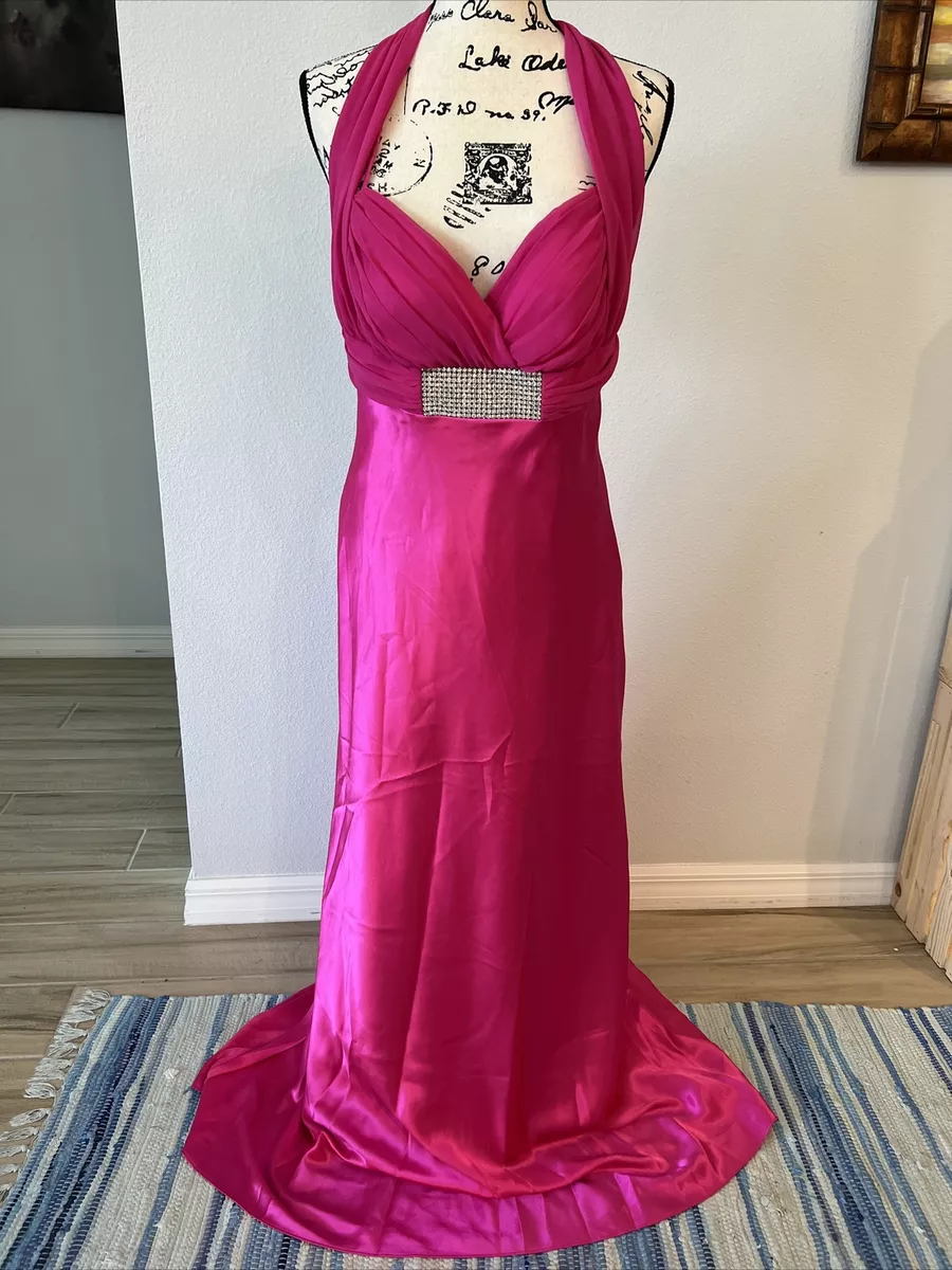 Betsy And Adam Hot Pink Dress Online
