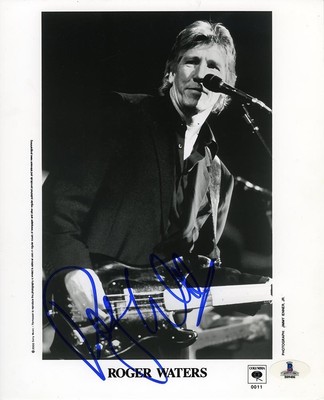 Roger Waters Pink Floyd Promo Autographed Signed 8x10 Photo Beckett BAS ...