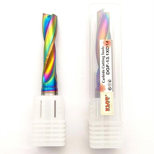 KLOT DLC Coated Solid Carbide Flat Bottom Drill Bit 0.5mm-4.0mm For ...