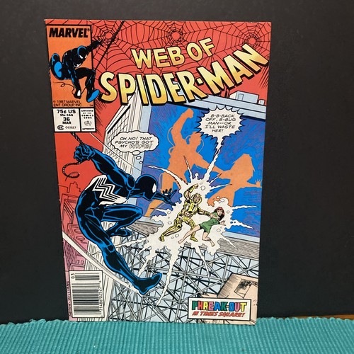 Web of Spider-Man #36 (1988) First Appearance Tombstone, FN/VF ...