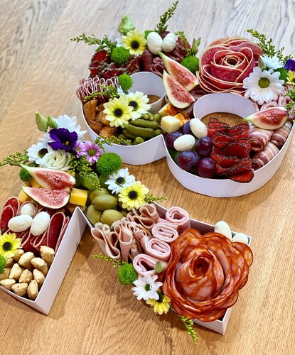 DIY Fillable 3D NUMBER Empty Cardboard Box - Chocolate /Charcuterie ...