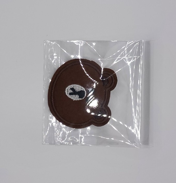 Cute Brown Bear Iron On Patch Pop Culture Funny Cute Brand New Free Postage | eBay