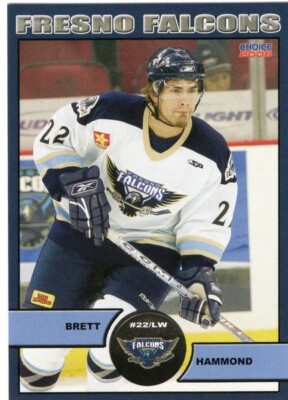 Brett Hammond 2005-06 Fresno Falcons | eBay