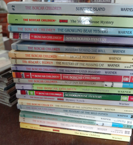 LOT OF 18 "BOXCAR CHILDREN" CHAPTER BOOKS BY GERTRUDE CHANDLER WARNER ...