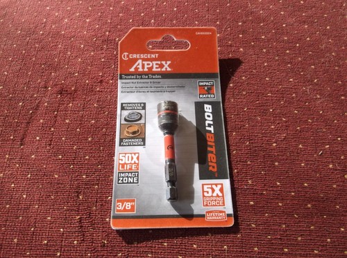 Crescent Apex Bolt Biter Impact Nut Extractor And Driver 3/8'' Brand ...