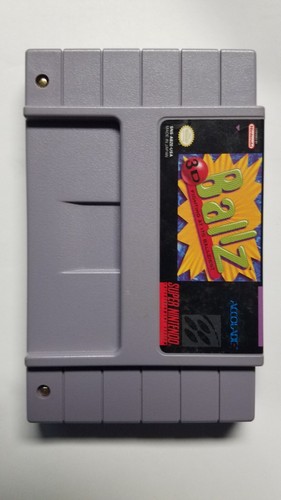 Ballz - Authentic Super Nintendo Game SNES - with booklet | eBay