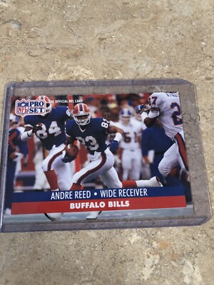 1991 Pro Set Andre Reed Card 81 | eBay