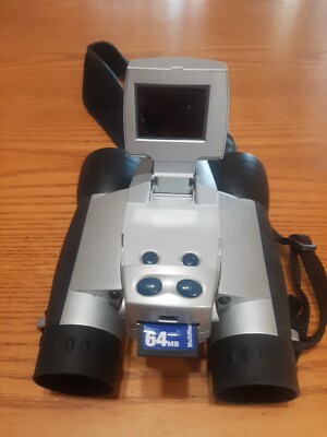 Meade CAPTURE VIEW Digital Camera Binocular 8 X 22 & 64mb ScanDisk Read ...